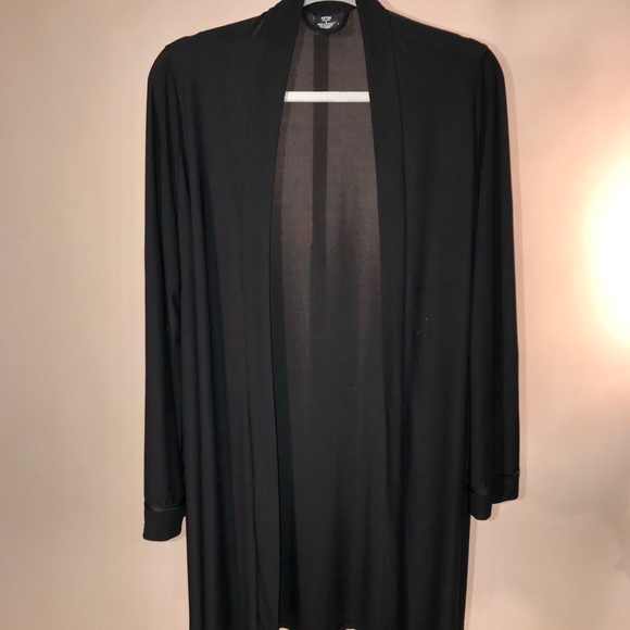 Apt. 9 | Tops | Apt 9 Intimates Black Robe Jacket Tunic | Poshmark